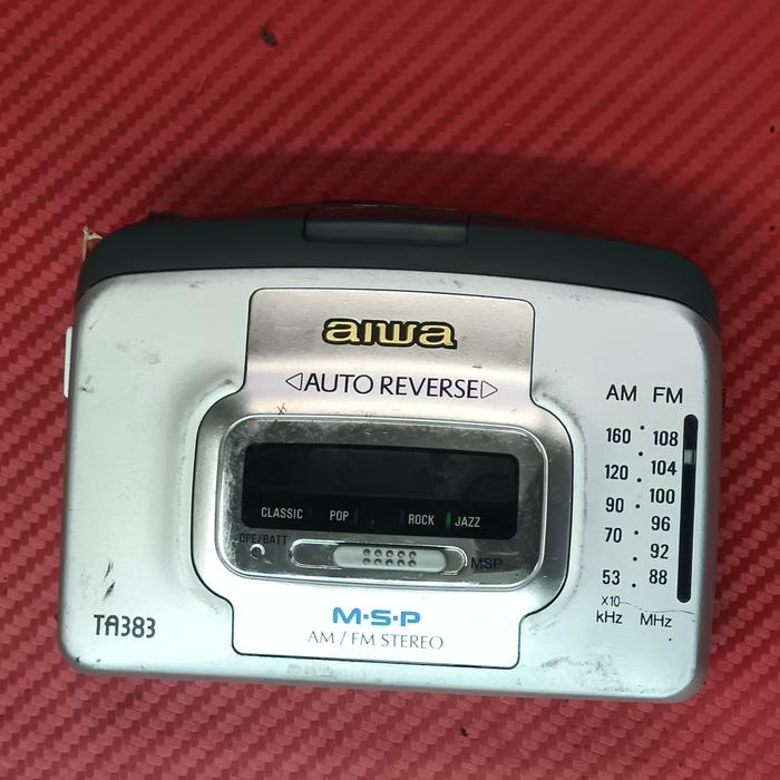 Jual walkman Aiwa Ta 383 Personal Cassette Radio Tuner Player - Jakarta Pusat - VintageShop57 ...