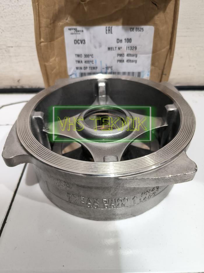 Jual DISC CHECK VALVE SPIRAX SARCO DCV3 DN100 4 INCH - Kota Bandung ...