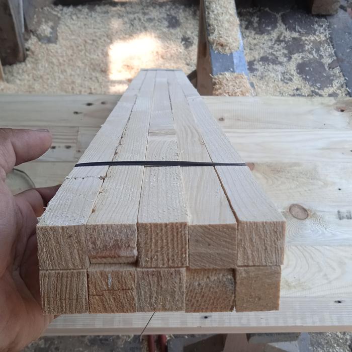 Jual list kayu jati belanda ukuran 2 cm x 2 cm x 120 - Kota Bandung ...