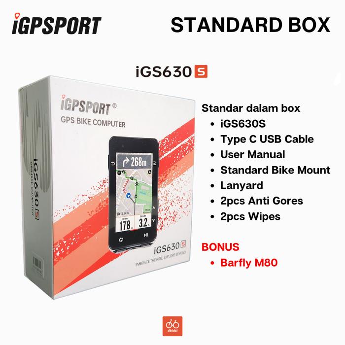 Promo iGPSPORT IGS630S IGS630 S Bike Computer Cyclocomp Spidometer Sepeda - IGS630S - Kota Depok ...