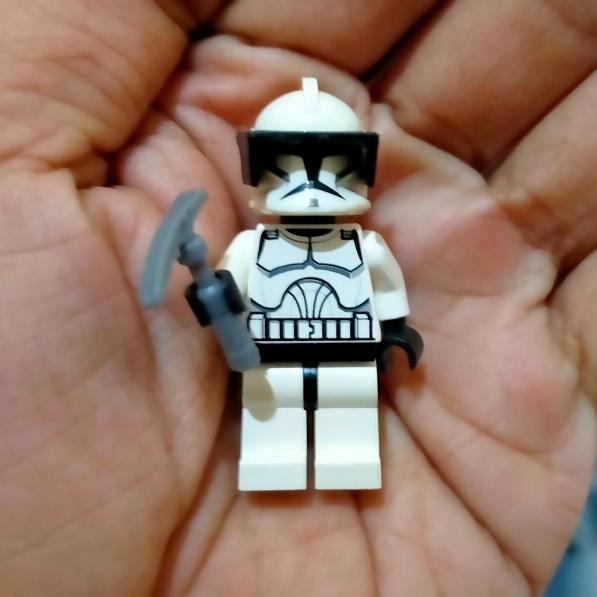 Jual LEGO Minifigure Star Wars Clone Trooper Phase 1 - Kota Tangerang ...