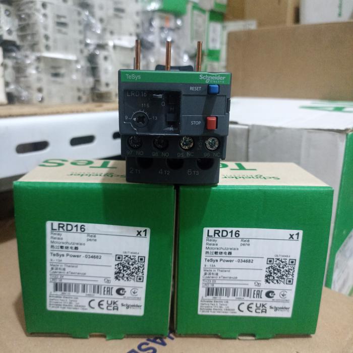 Jual Thermal Overload Relay Schneider LRD16 9-13A Original - Kota ...