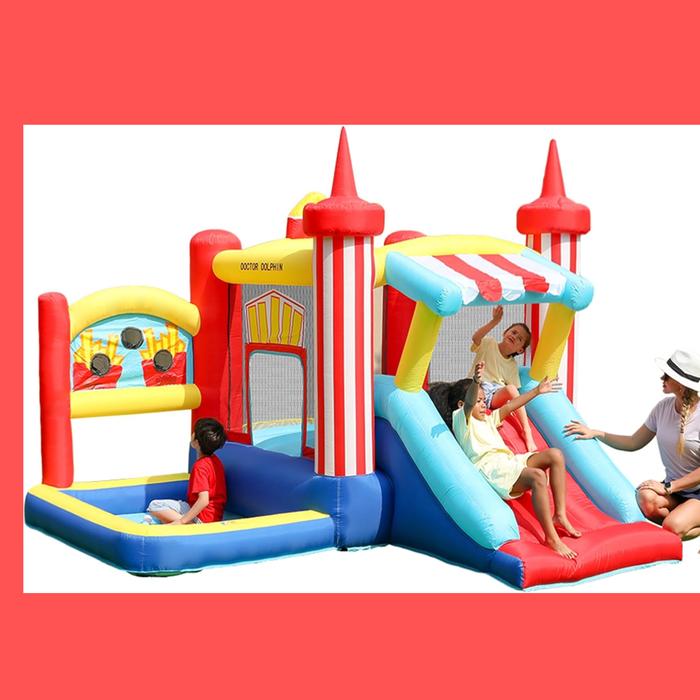 Jual Permainan Rumah Balon Mainan Anak Sirkus Trampoline inflatable ...