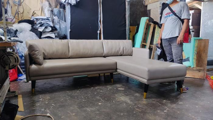 Jual Sofa Oscar Gino - Sofa Kulit Sintetis - Sofa Minimalis 2 Seater - Kota Tangerang Selatan ...