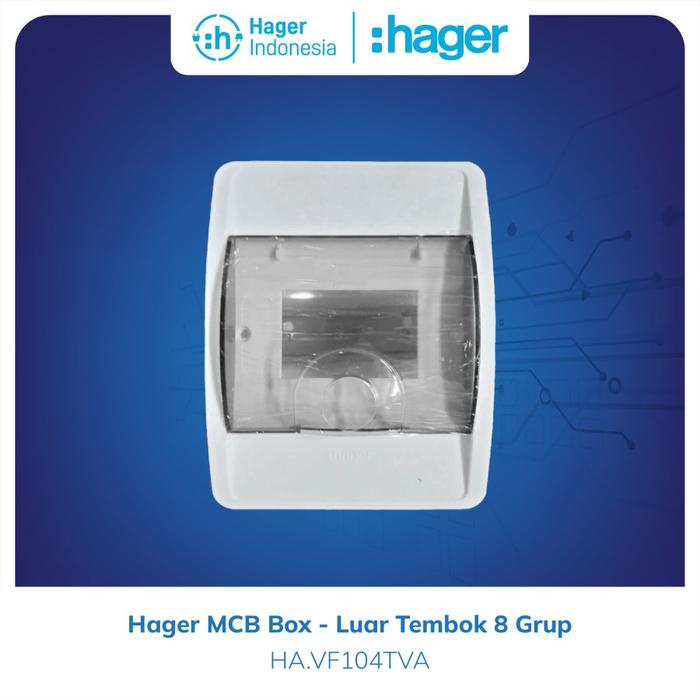 Promo Hager Box MCB 4 Group Inbow Transparant - VF104TVA - Jakarta ...