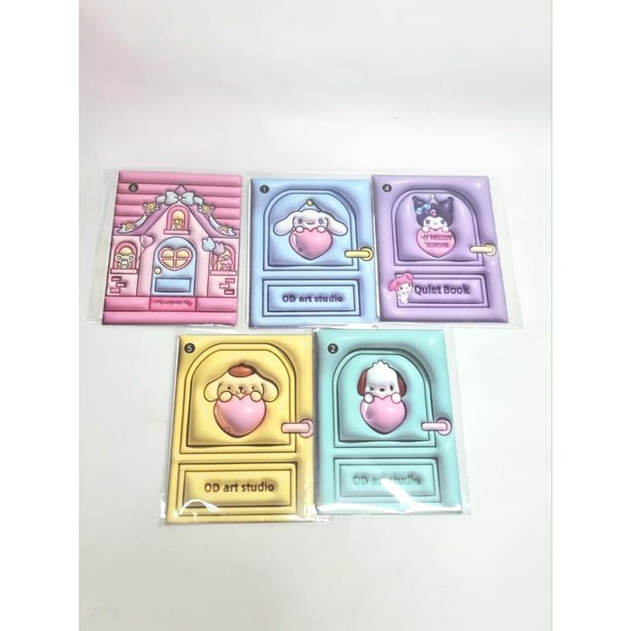 Promo Sanrio Busy Book Puzzle Book Quite Book Quiet Book Sanrio - Busy ...