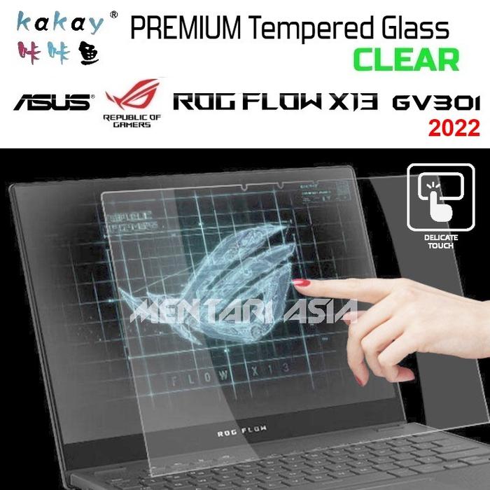 Jual Tempered Glass Asus Rog Flow X13 Gv301 2022 - Kakay Premium Clear ...