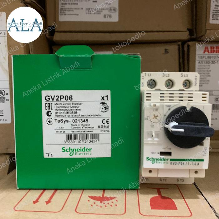 Jual Motor Circuit Breaker GV2 P06 - New Schneider Original - Jakarta ...