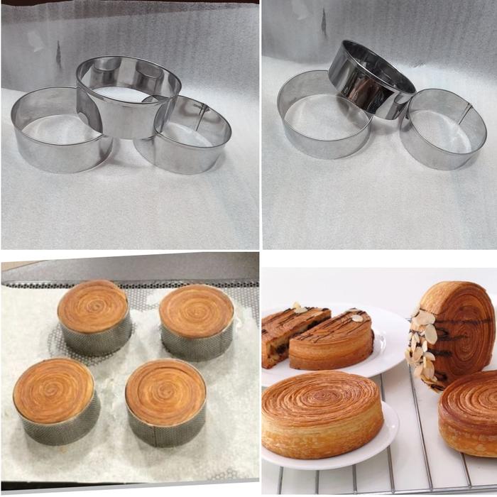 Jual Ring Cutter Bulat Cetakan Kue Cromboloni Roti Burger - Kota ...