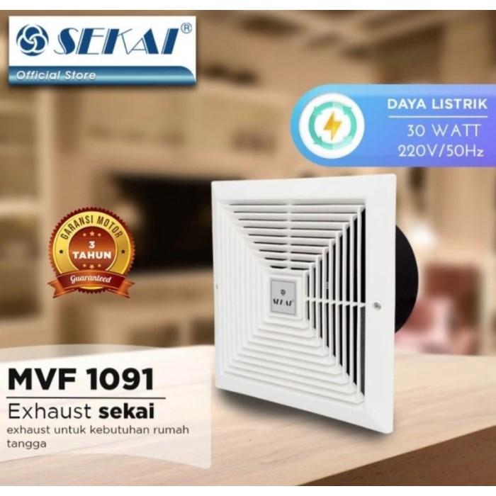 Jual SEKAI EXHAUST FAN 10" MVF-1091 KIPAS VENTILATING VENTILASI EXOS ...