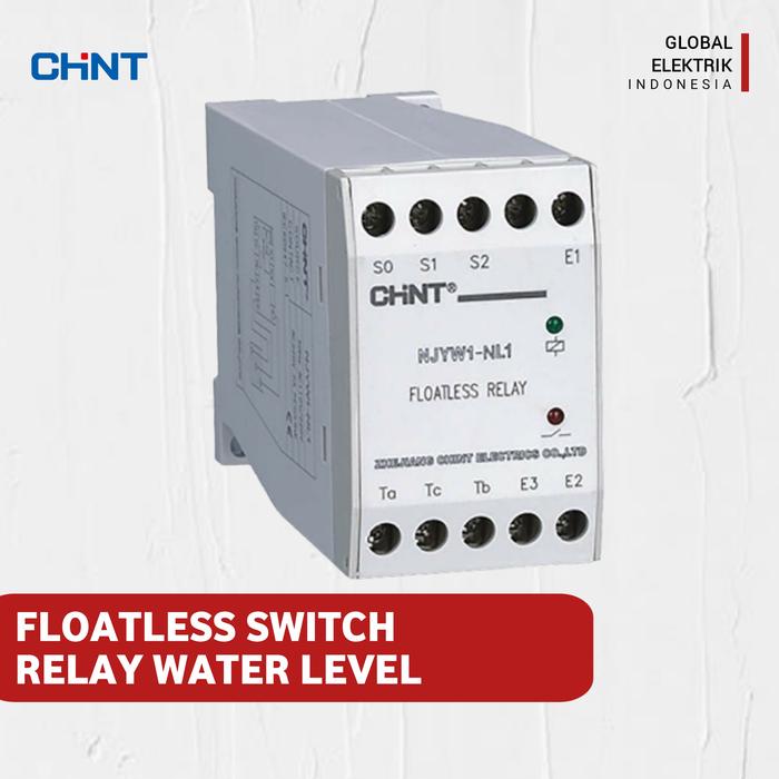 Jual Relay Water Level Control Floatless Switch 220VAC NJYW1-BL1 CHINT ...