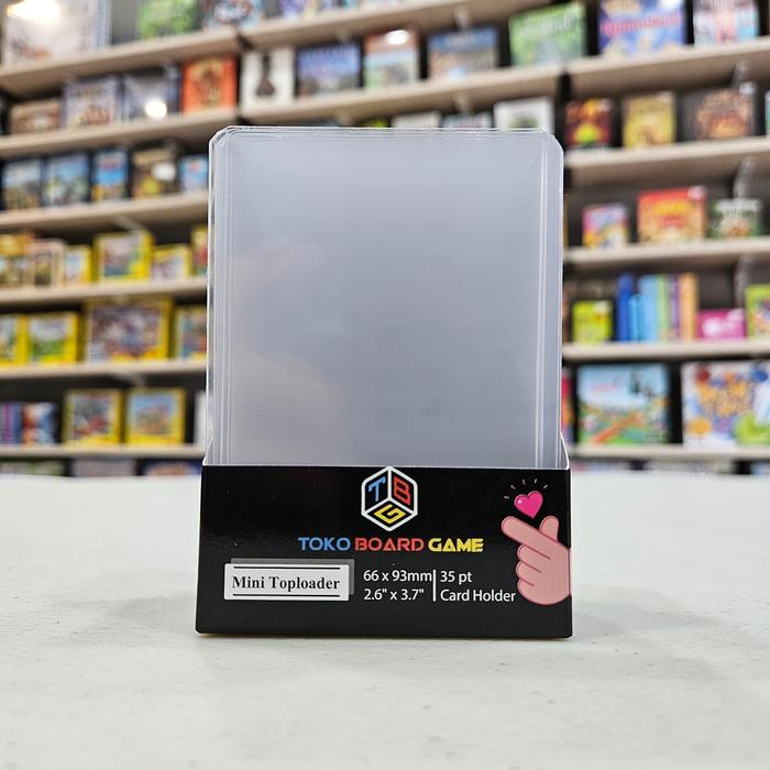 Jual TBG Mini Toploader Premium Crystal Clear 2.6"x3.7" | TokoBoardGame ...