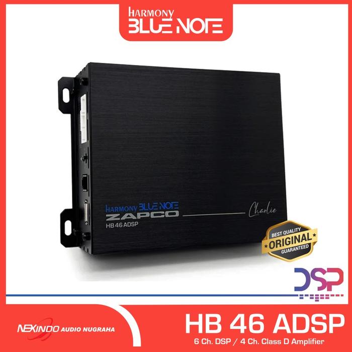 Jual Processor DSP Harmony HB 46 ADSP 6 Ch. DSP / 4 Ch. Class D Amplifier - Jakarta Pusat ...