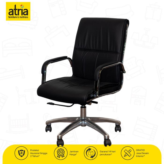 Promo Kursi Kantor Atria Callisto Kaki Roda Tinggi Black 106x45x64Cm ...
