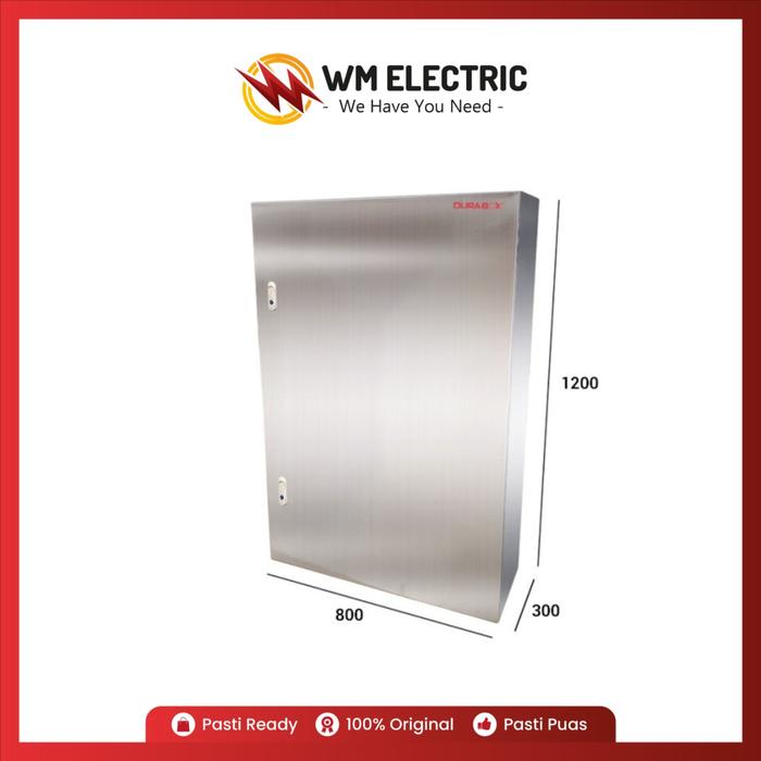 Promo Box Panel Listrik Stainless Steel Indoor DURABOX Wall SIW-ST 80x120x30 - Kab. Bekasi - WM ...
