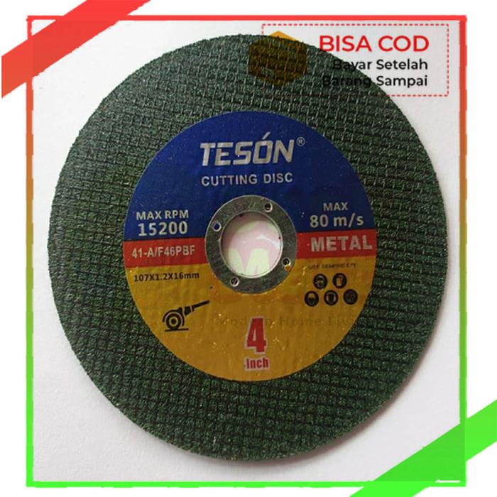 Jual Mata Gerinda Potong besi 4 inch NIPPON RESIBON WD MOLLAR TESON ...