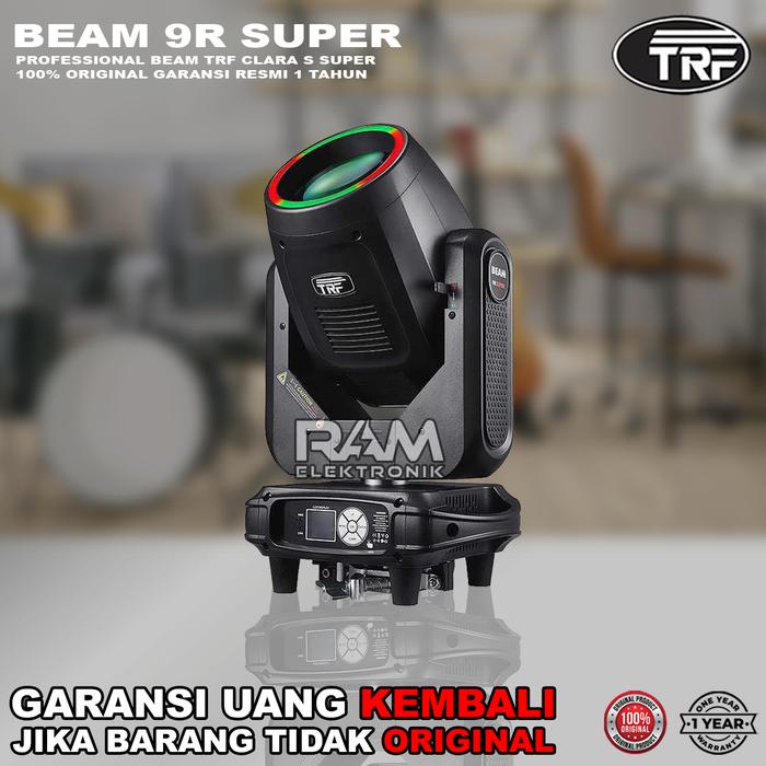 Jual Moving Head Beam TRF 9R Super Ring LED 230 Watt Harga 1 Pasang ...