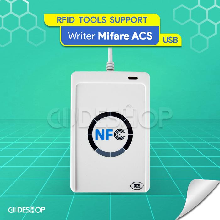 Jual RFID Reader + Writer ACS ACR122U Mifare Card 13.56 MHz NFC ACR122U-A9 - Kota Medan ...
