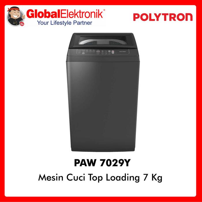 Jual MESIN CUCI 1 TABUNG POLYTRON PAW 7029 Y LAGUNA TOP LOAD PAW-7029Y ...