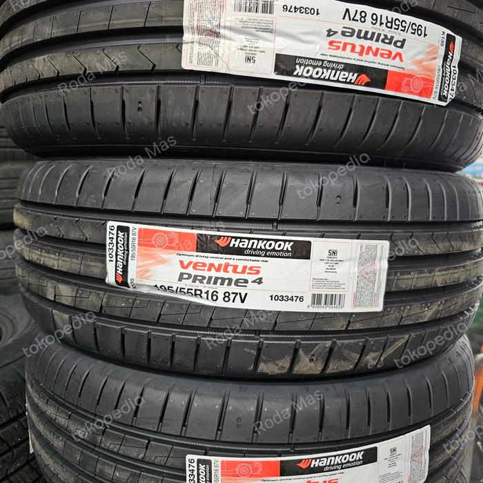 Jual Ban Hankook Ventus Prime4 195/55 R16 (Ban Baleno,Sienta,Jazz,Yaris ...