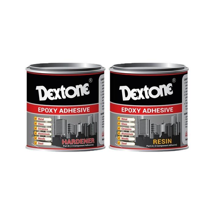 Jual Deskripsi LEM DEXTONE EPOXY 2 KOMPONEN RESIN+HARDENER 1KG Lem ...