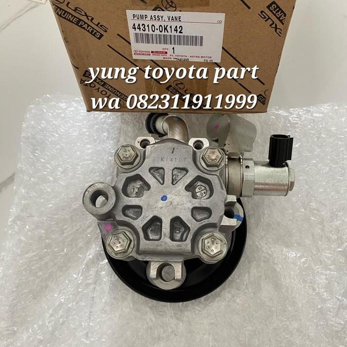 Jual PUMP VANE ASSY 44310-0K142 TOYOTA ALLNEW FORTUNER GR 2021&HILUX ...