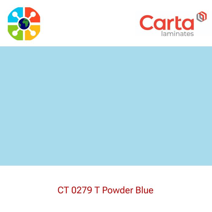 Jual CARTA HPL SOLID CT 0279 T Powder Blue - Jakarta Pusat ...