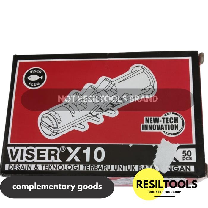 Jual Viser X Fisher Fiser Plug Angkur Tembok Bata Ringan Pelindung ...