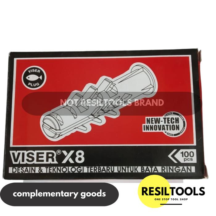 Jual Viser X Fisher Fiser Plug Angkur Tembok Bata Ringan Pelindung ...