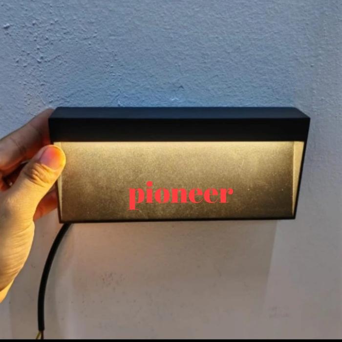 Jual lampu dinding LED outdoor 7watt. lampu tempel dinding luar outdoor ...