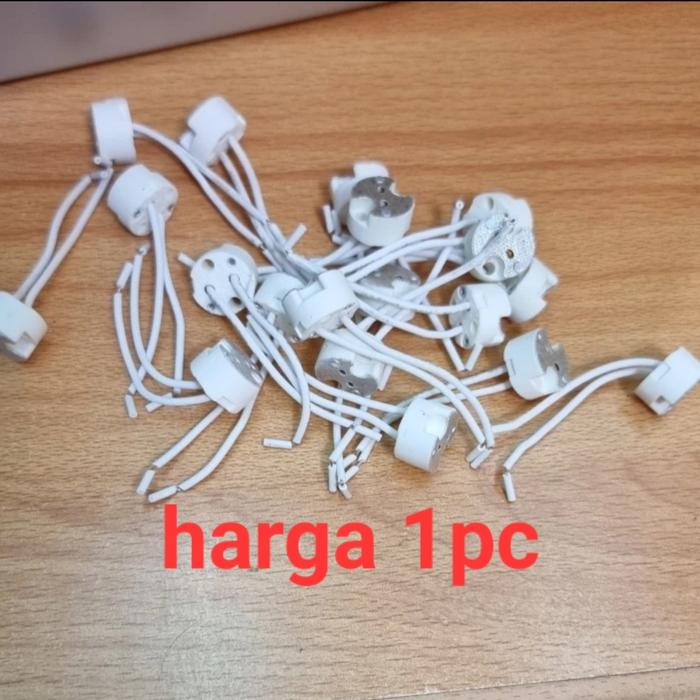 Jual fitting halogen led mr16 - fiting gu5.3 Mr16 colok 2pin - Jakarta ...