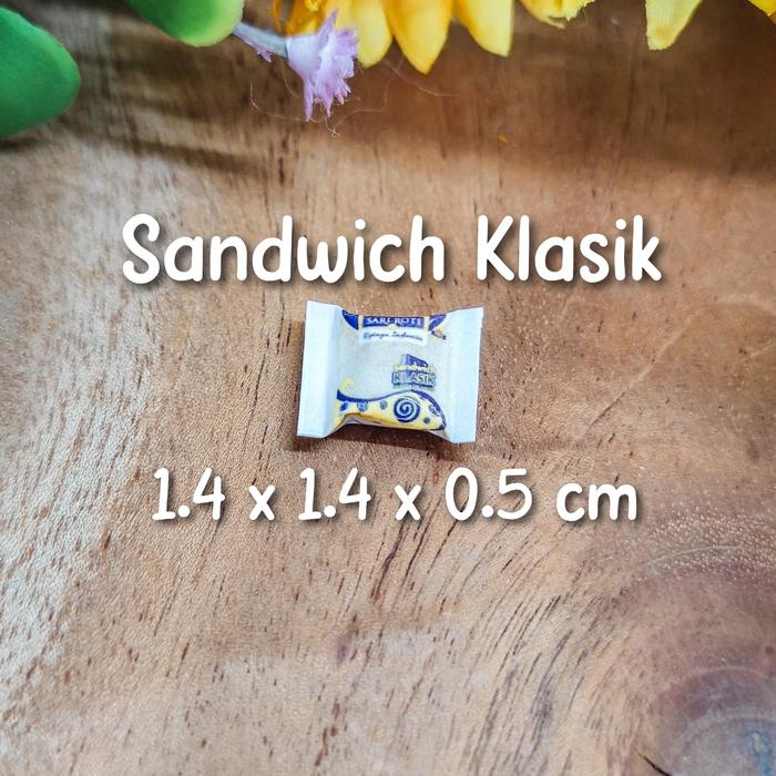 Jual MINIATUR 1:12 SARI ROTI BREAD MAKANAN NENDOROID FIGMA SHF ...