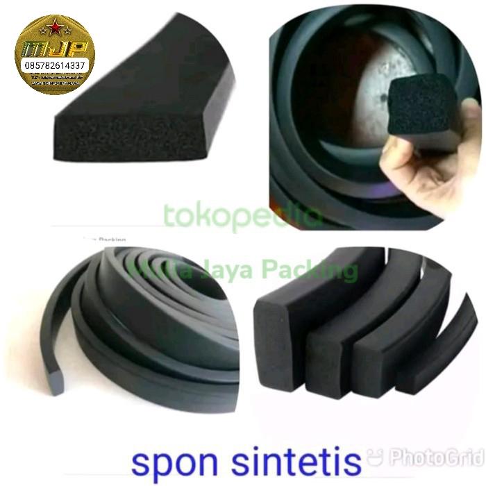 Jual Karet sponge sintetis / Karet kedap air 15mm x 30mm x 1000mm ...