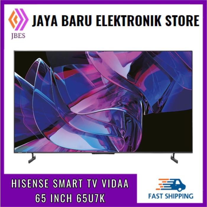 Jual HISENSE 65U7K Mini LED 4K Smart TV VIDAA UHD 65 Inch Quantum Dot ...