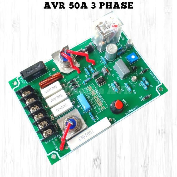 Jual AVR Genset AVR Generator 50A 3 Phase AVR LOKAL 220V-380V - Jakarta Selatan - prabu'shop ...