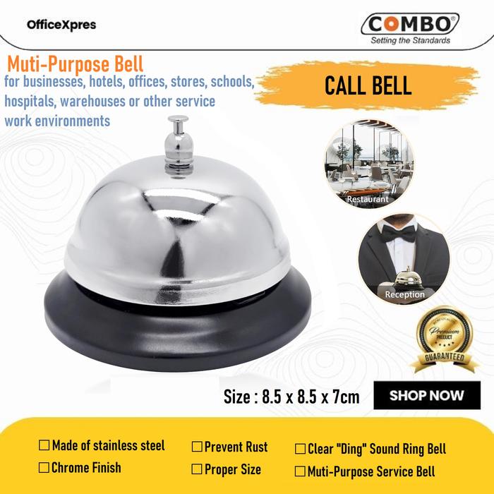 Jual Call Bell Ring / Lonceng Meja / Service Bell / Bel Panggil / Bell ...