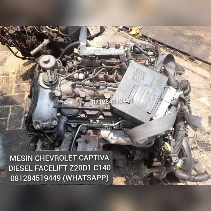 Jual Mesin Chevrolet Captiva Diesel Facelift Z20d1 C140 Mesin ex ...