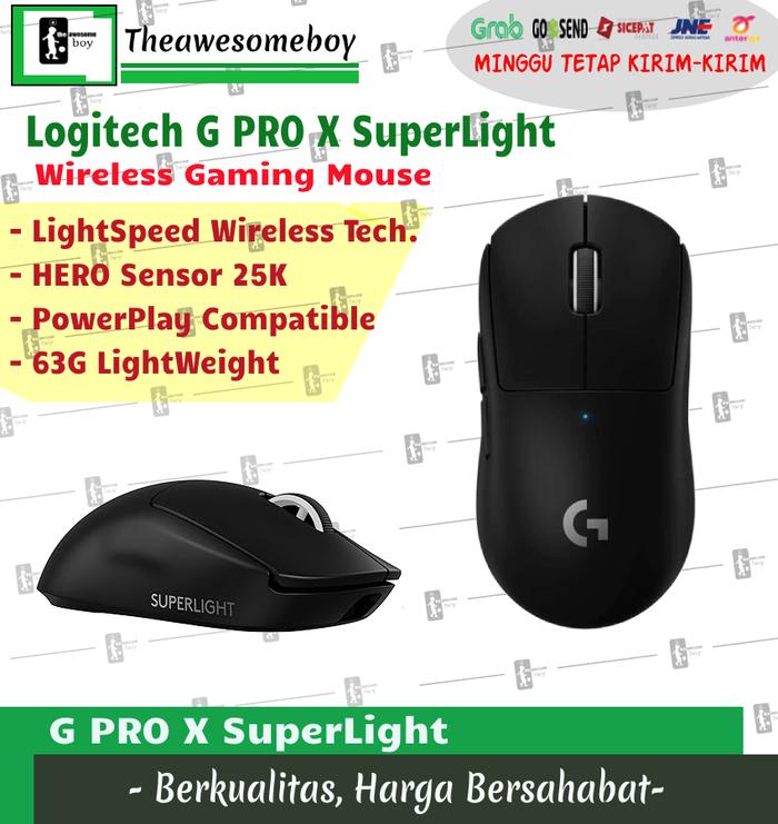 Jual Logitech G pro X Superlight Wireless Gaming Mouse Premium E-Sports ...
