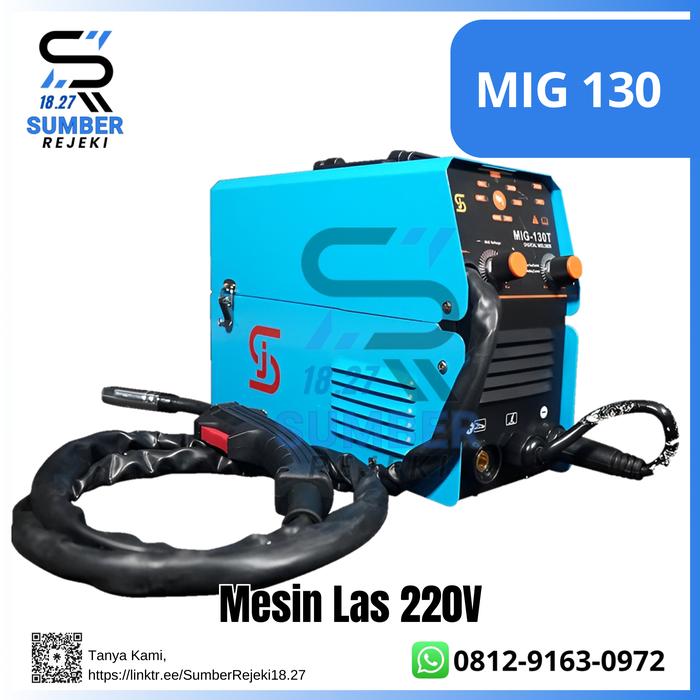 Jual Mesin Las MIG 130 Co2 Tanpa Gas Welding / Travo Las Sanjia ...