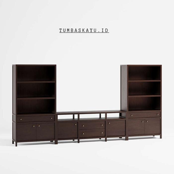 Jual Backdrop Tv Minimalis Rak Meja Tv Minimalis Jati - Tumbas Kayu Id ...