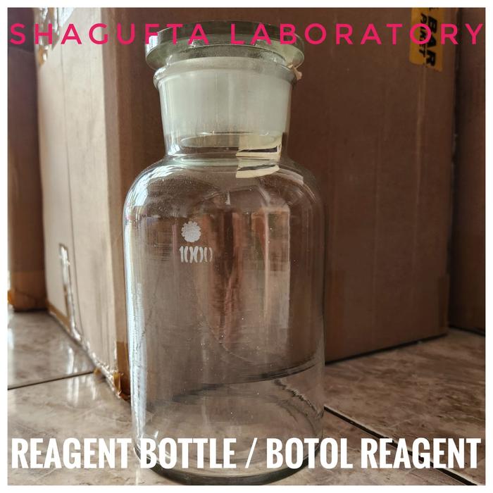 Jual REAGENT BOTTLE 1L WIDE NECK / BOTOL REAGENT BENING MULUT BESAR 1L ...