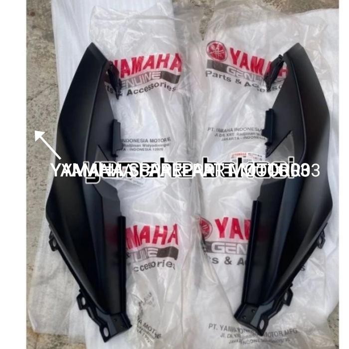 Jual COVER SIDE BODY BELAKANG NEW XMAX X-MAX CONNECTED HITAM DOF BKA ...