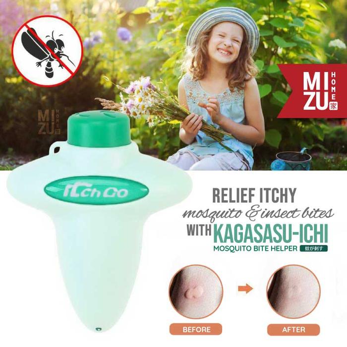 Jual MIZU KAGASASU-ICHI Mosquito Bite Helper Alat Pereda Gigitan Nyamuk ...