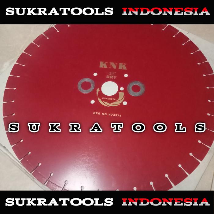 Jual Mata Gerinda KNK 24 Inch Potong Belah Aspal Beton Diamond Saw ...