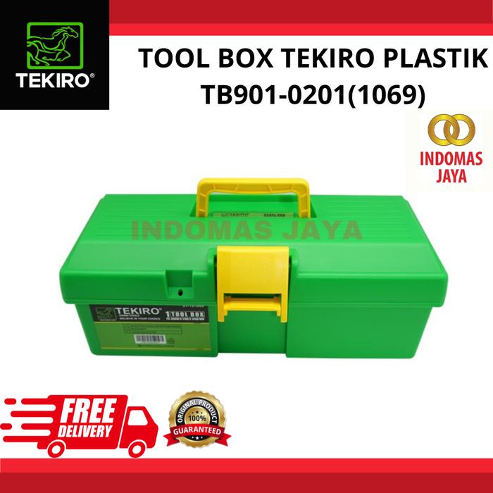 Jual TEKIRO TOOL BOX PLASTIK TB 901 (0201) /TOOL PLASTIK/TB 901-0201 (1069) - Kota Pontianak ...