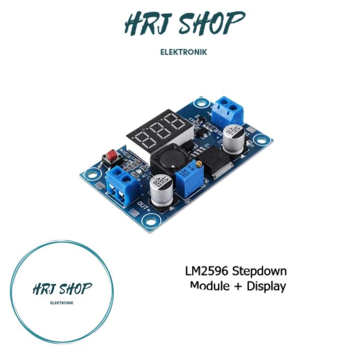 Jual LM2596 Module DC - DC step down with 7-Segment Display - Jakarta ...