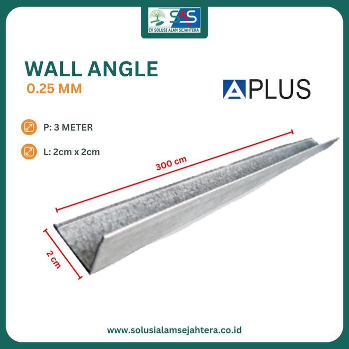 Jual Wall angle ukuran 2x2cm panjang 3m siku untuk gypsum - Kota Depok ...