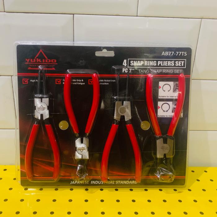 Jual TANG SNAP RING SET 4 PCS 7" INCH EB ES IB IS SET 4 IN 1 YUKIDO ...