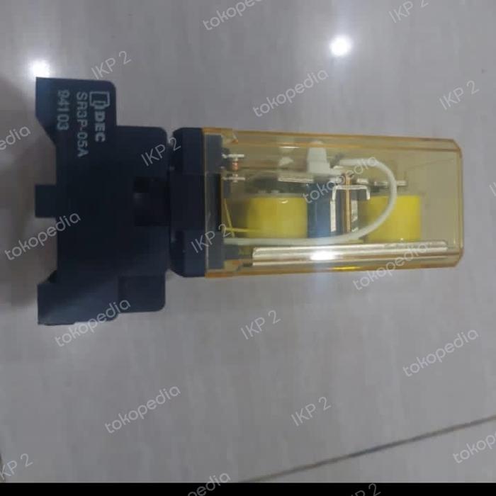 Jual IDEC RELAY RR2KP-U 110VDC 11PIN + SOCKET SR3P-05A IDEC - Jakarta ...