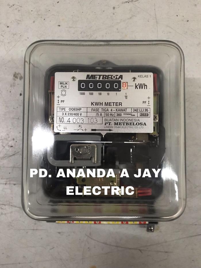 Jual KWH Meter Metbelosa 3 Phase 5A - Jakarta Pusat - PD. ANANDA A JAYA ELECTRIC | Tokopedia